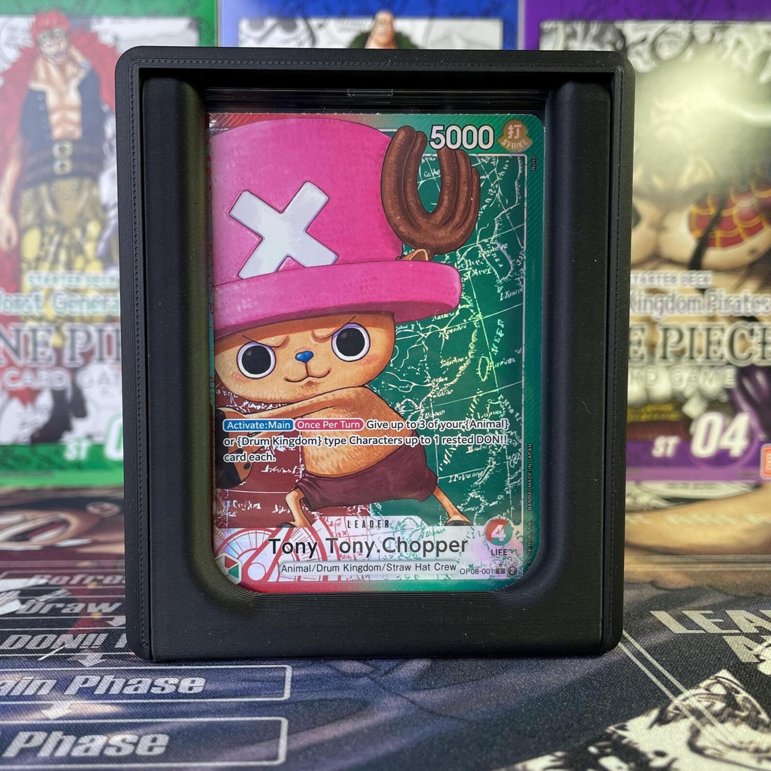 OPTCG DOUBLE WINDOWED Chopper Themed Deck Box!!! - Etsy