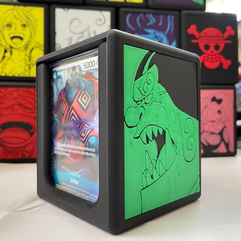 OPTCG DOUBLE WINDOWED Jinbe Themed Deck Box!!! - Etsy