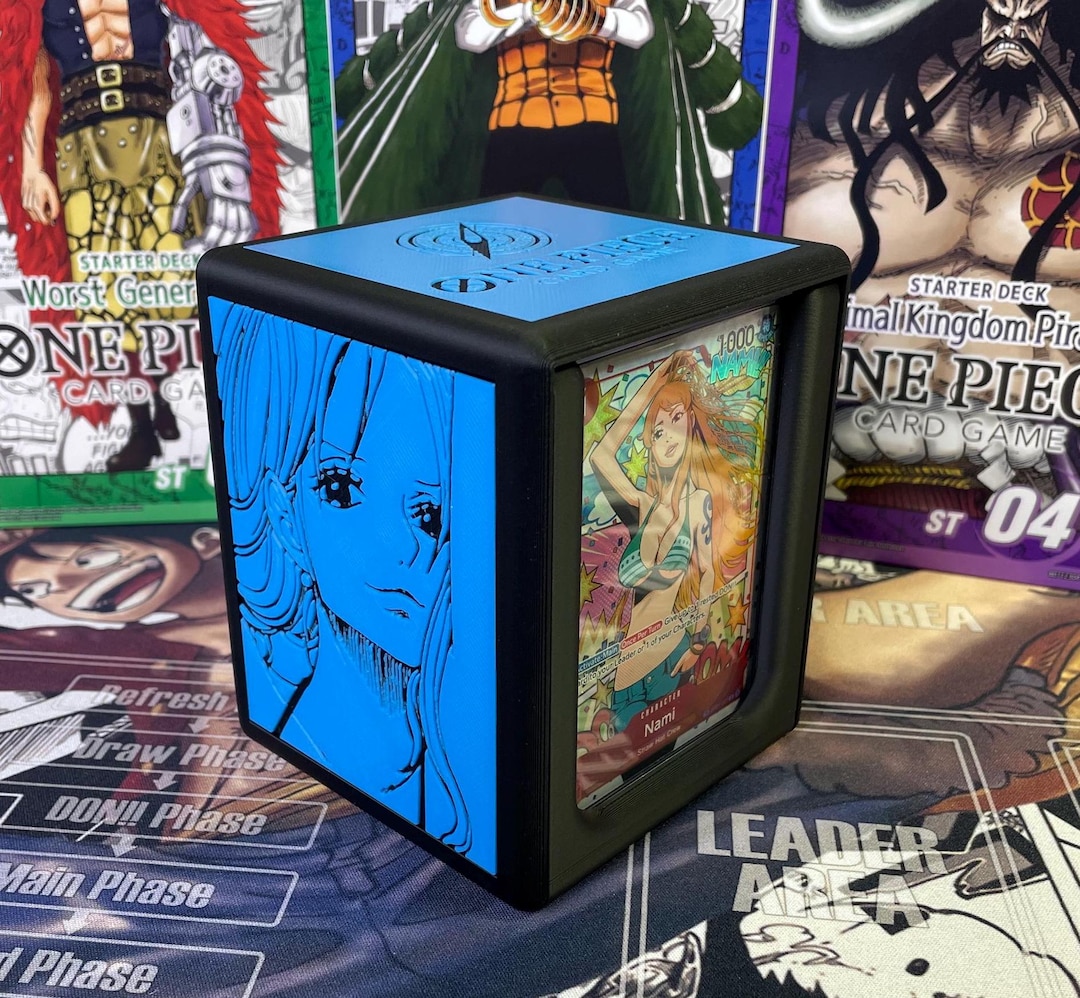 OPTCG DOUBLE WINDOWED Nami Themed Deck Box!!! - Etsy