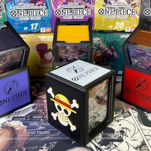 OPTCG DOUBLE WINDOWED Hinged Display Deck Box!!! - Etsy