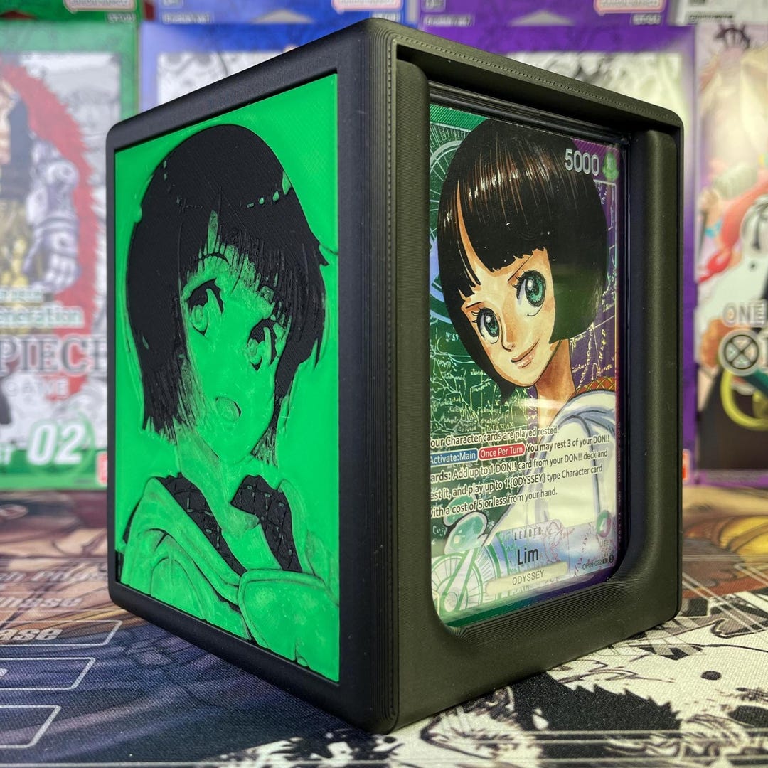 OPTCG DOUBLE WINDOWED Lim Themed Deck Box!!! - Etsy