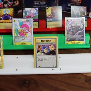 Magnetic TCG Card Stand With Dice Compartments for OPTCG, MTG, Lorcana ...