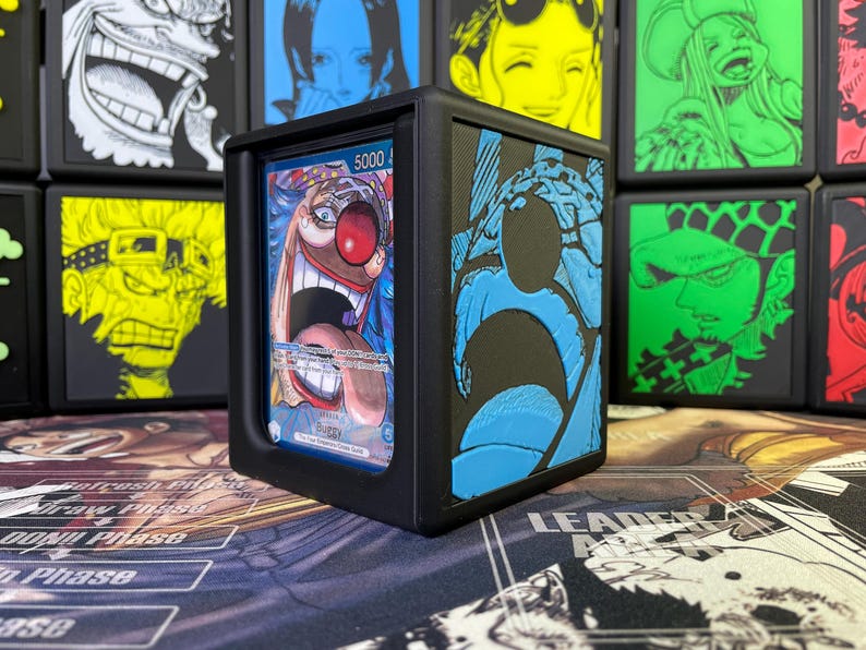 OPTCG DOUBLE WINDOWED Buggy Themed Deck Box!!! - Etsy