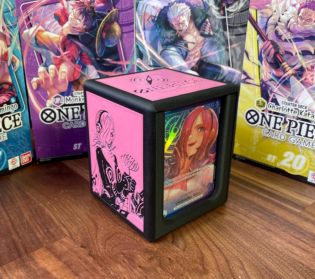 OPTCG DOUBLE WINDOWED Reiju Themed Deck Box!! - Etsy