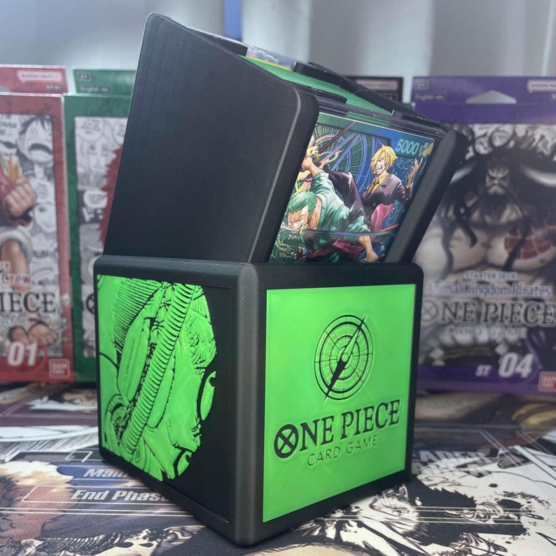 OPTCG DOUBLE WINDOWED Zoro & Sanji Themed Deck Box!!! - Etsy