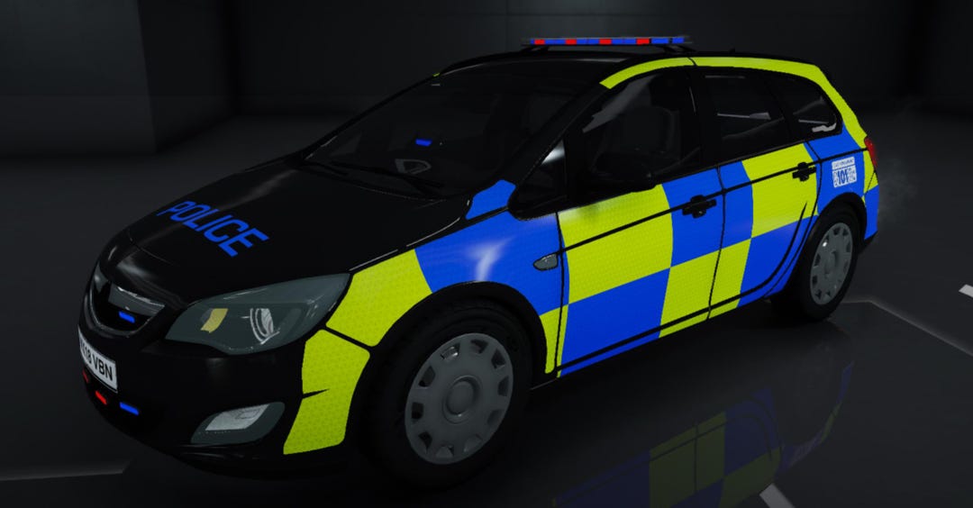 Fivem Astro Police Vehicle UK Els - Etsy