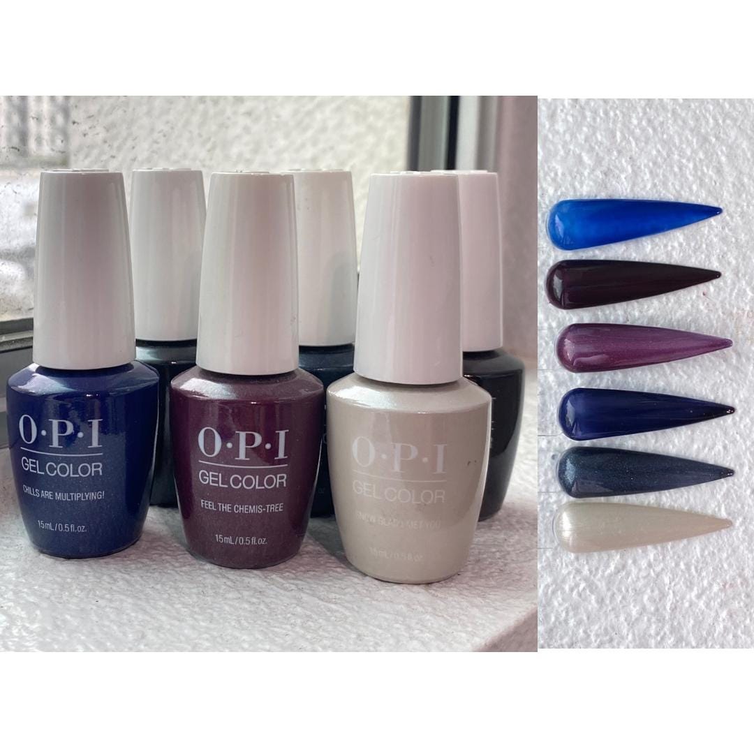 RARE Discontinued OPI Gelcolors Holiday Collection - Etsy