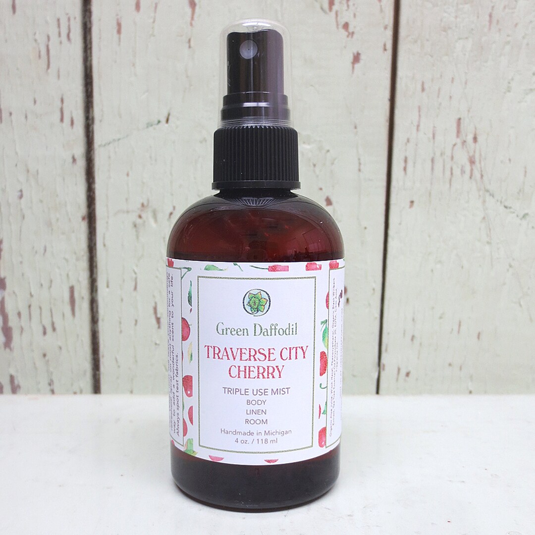 Traverse City Cherry Room Spray Mist - Green Daffodil - VEGAN ...