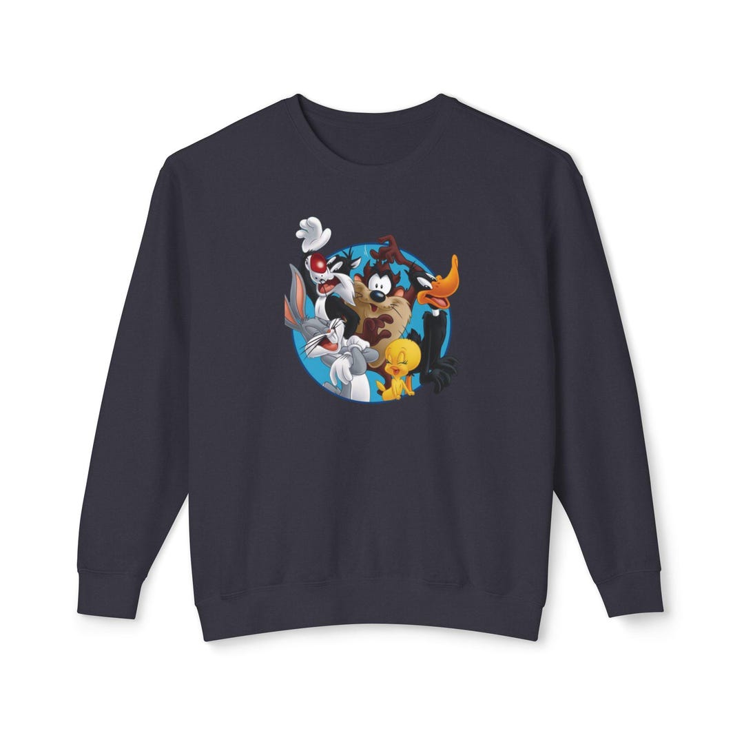 Cartoon Network Character Unisex Lightweight Crewneck Sweatshirt, Funny ...