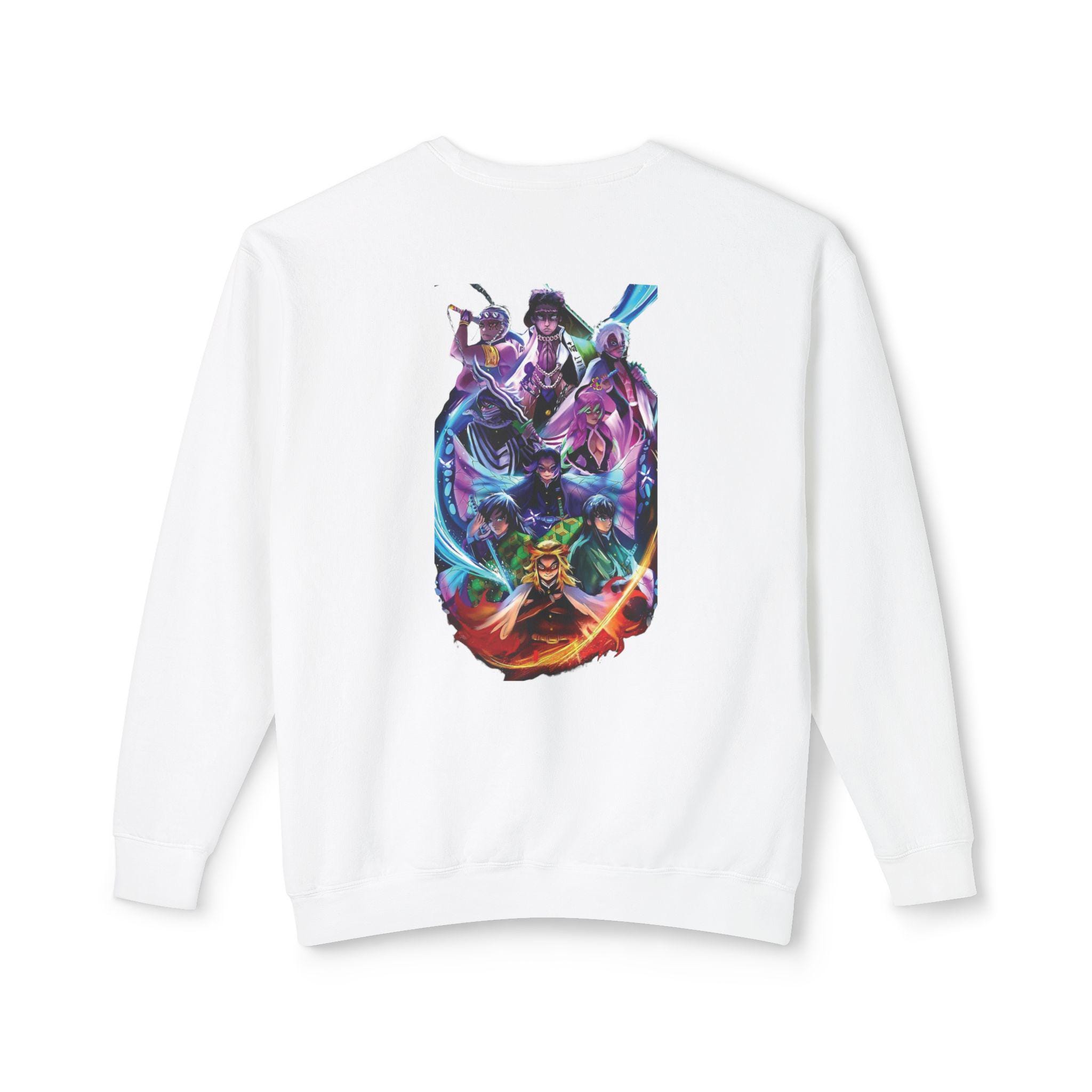 Demon Slayer-inspired Graphic Sweater Featuring Iconic Characters ...
