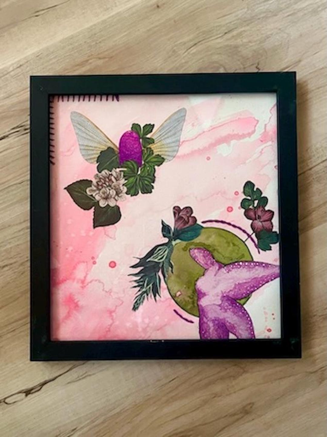 Collab #4 - Collaboration, Abstract Mixed Media Original Art ...