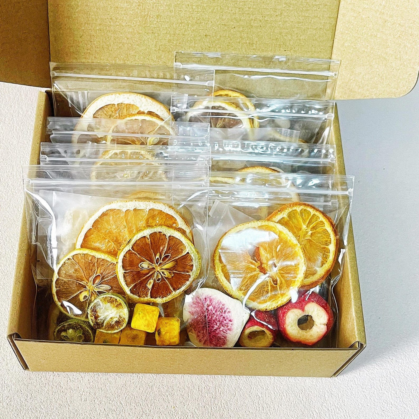 Handmade Fruit Tea Sampler Gift Set: 10 Vegan Herbal Blends Mother's ...