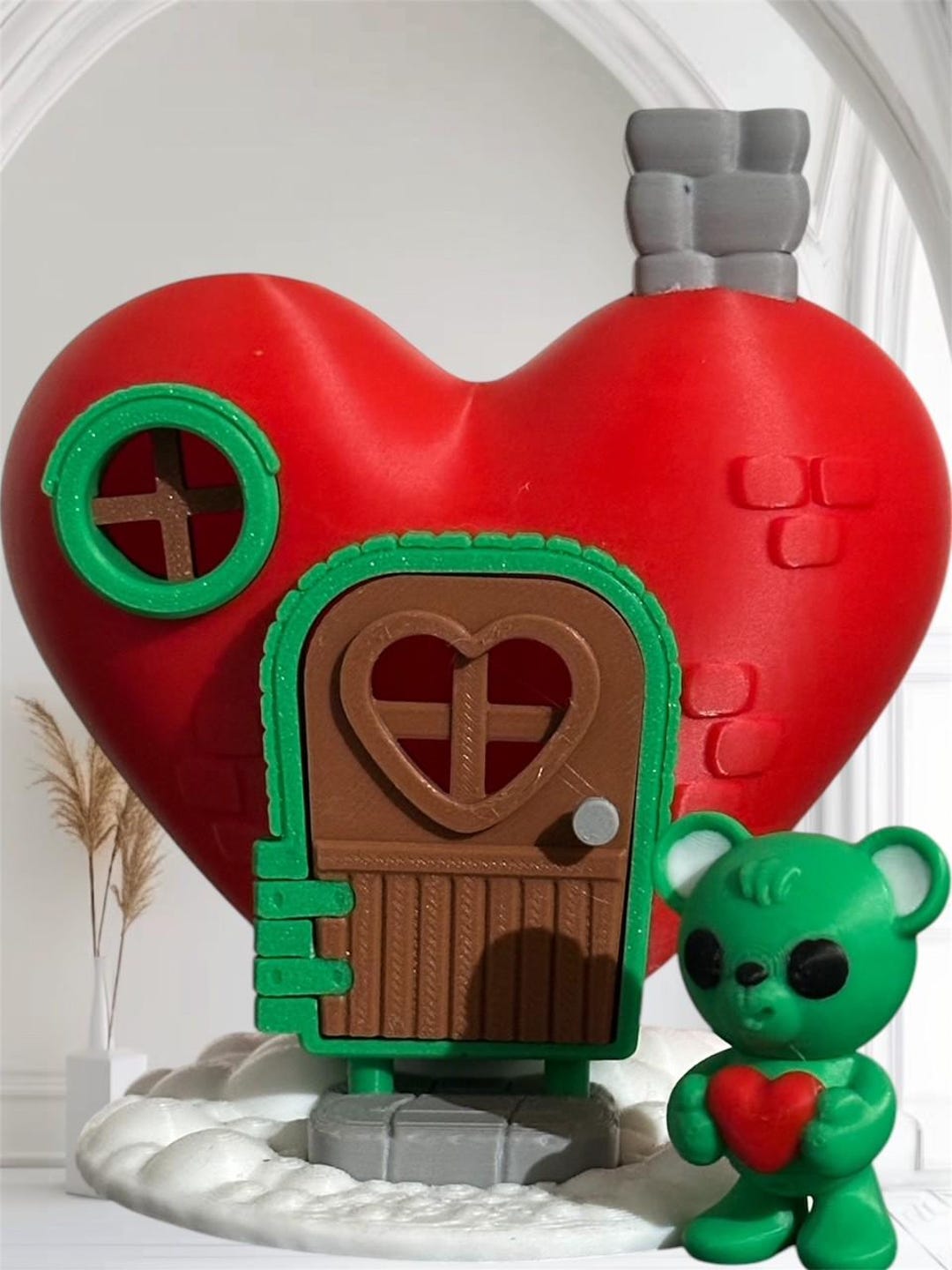 Heart House, Valentine's Day Gift - Etsy