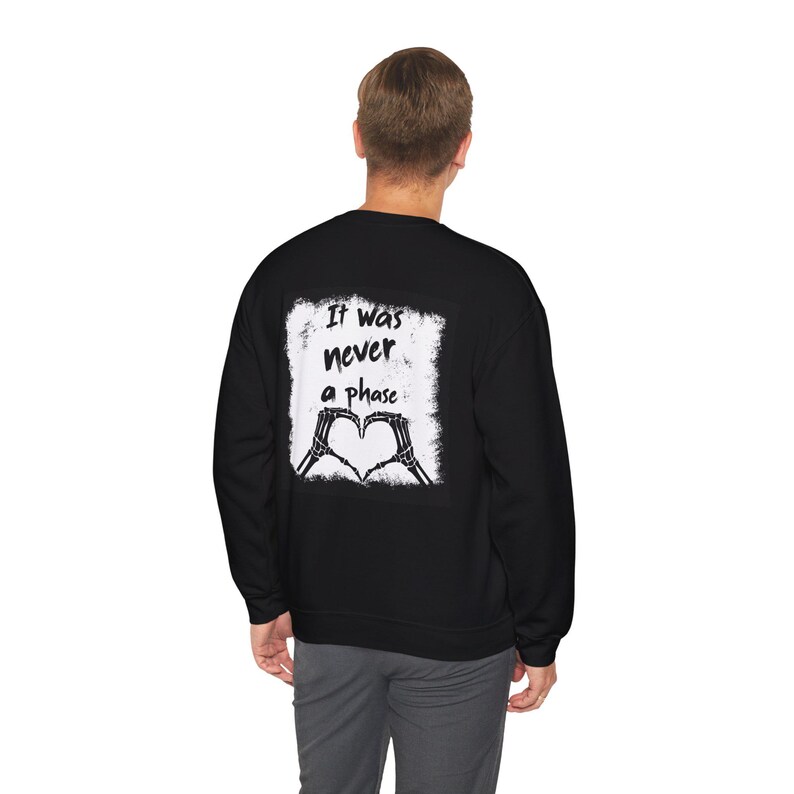 Elder Emo 'it Was Never a Phase' Sweater | Nostalgic 2000s Scene ...