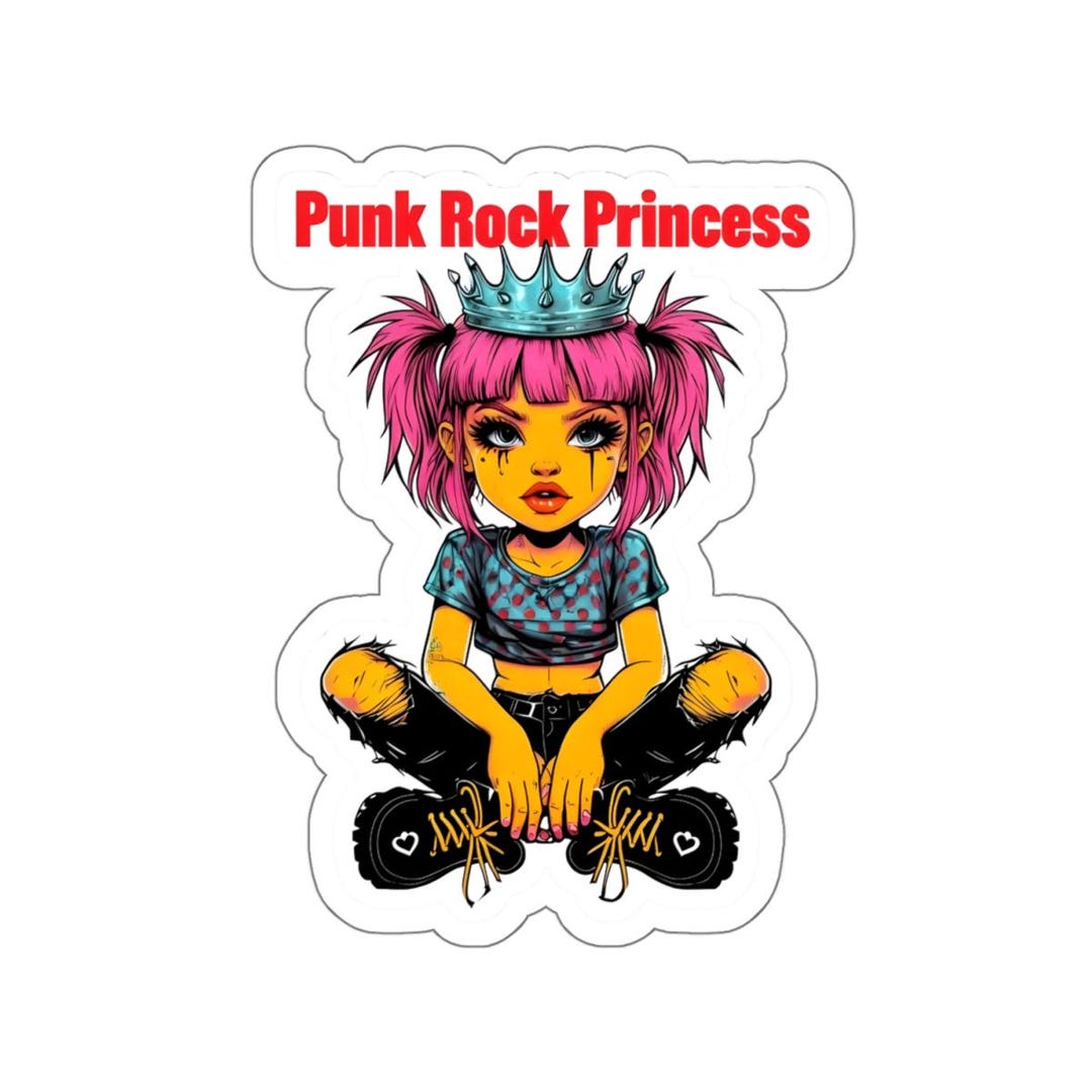 Punk Rock Princess Sticker: 2000s Emo Music Inspired - Etsy