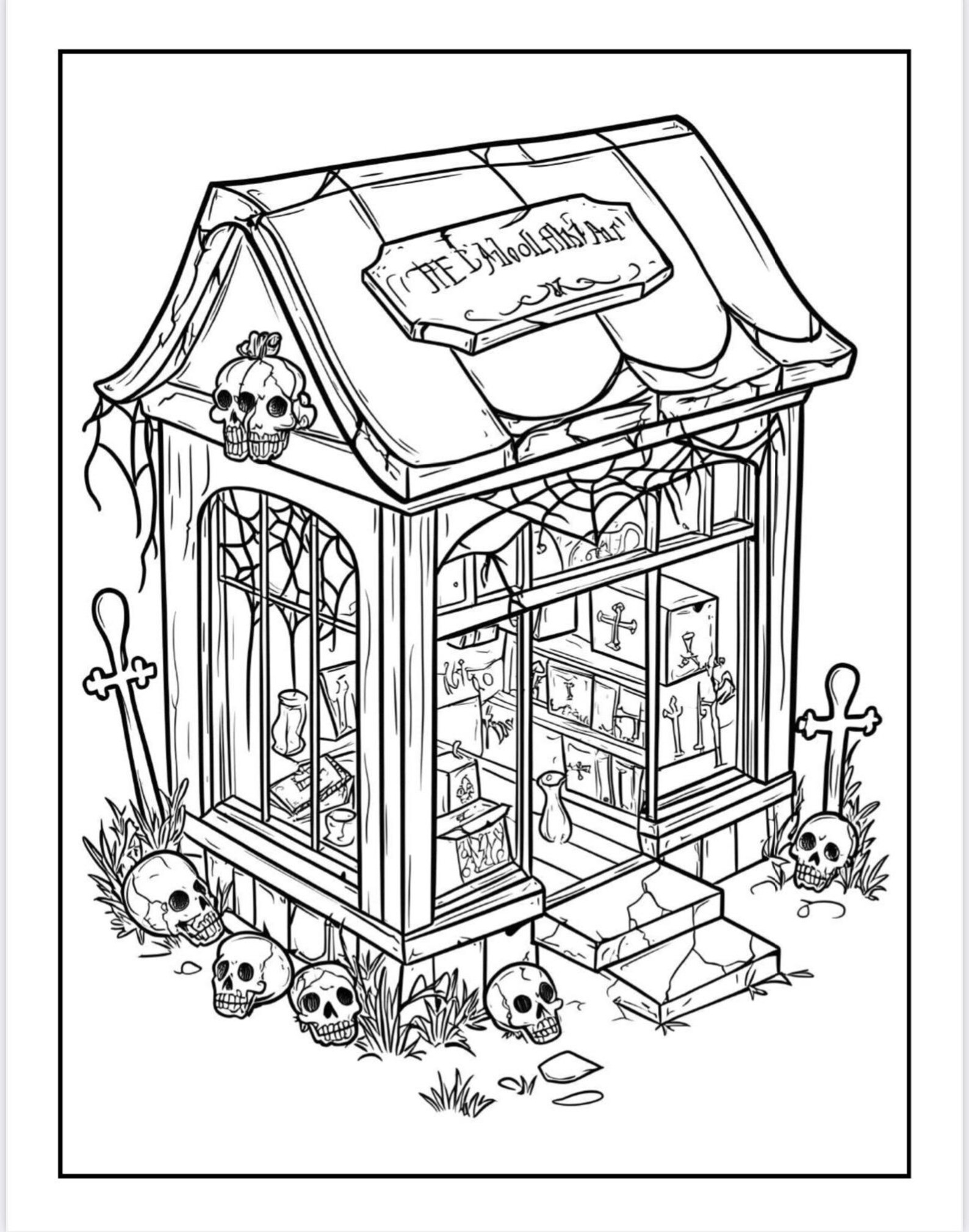 SPOOKY CORNER (70 CREEPY Halloween Images) - Etsy