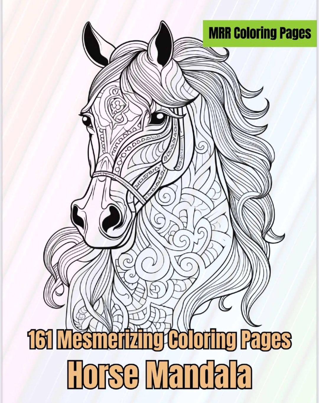 HORSE MANDALAS (161 Mesmerising Coloring Pages) - Etsy