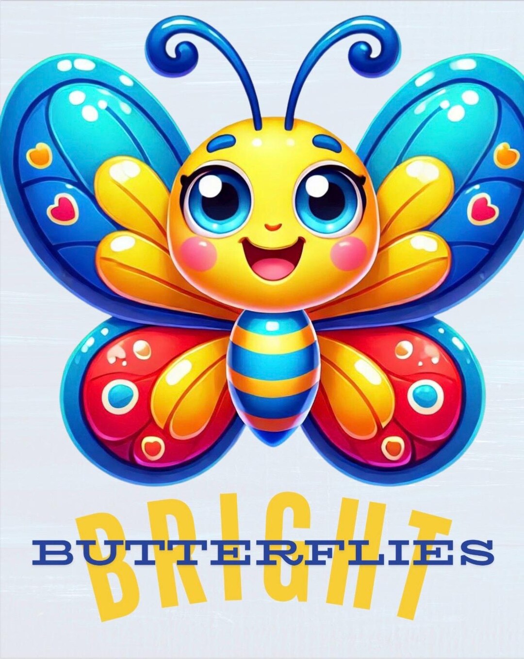 BRIGHT BUTTERFLIES (30 Cute & Cozy Coloring Pages) - Etsy