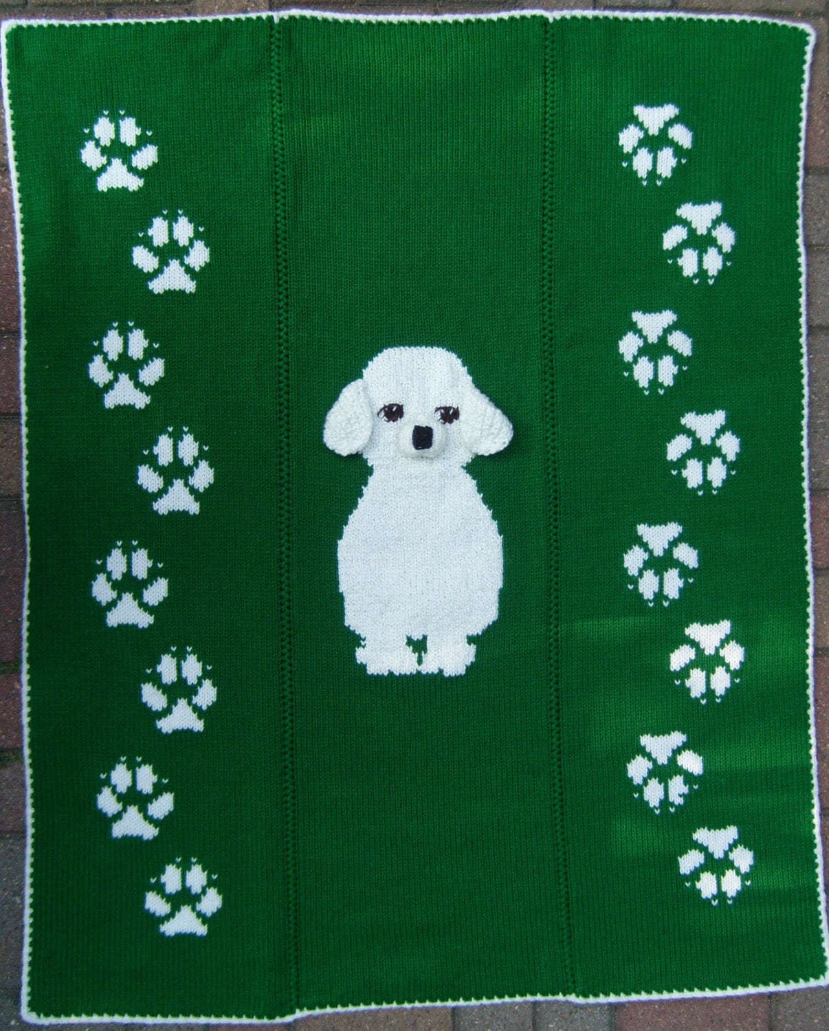 Puppy Love Blanket HAND Knitting Pattern PDF - Etsy