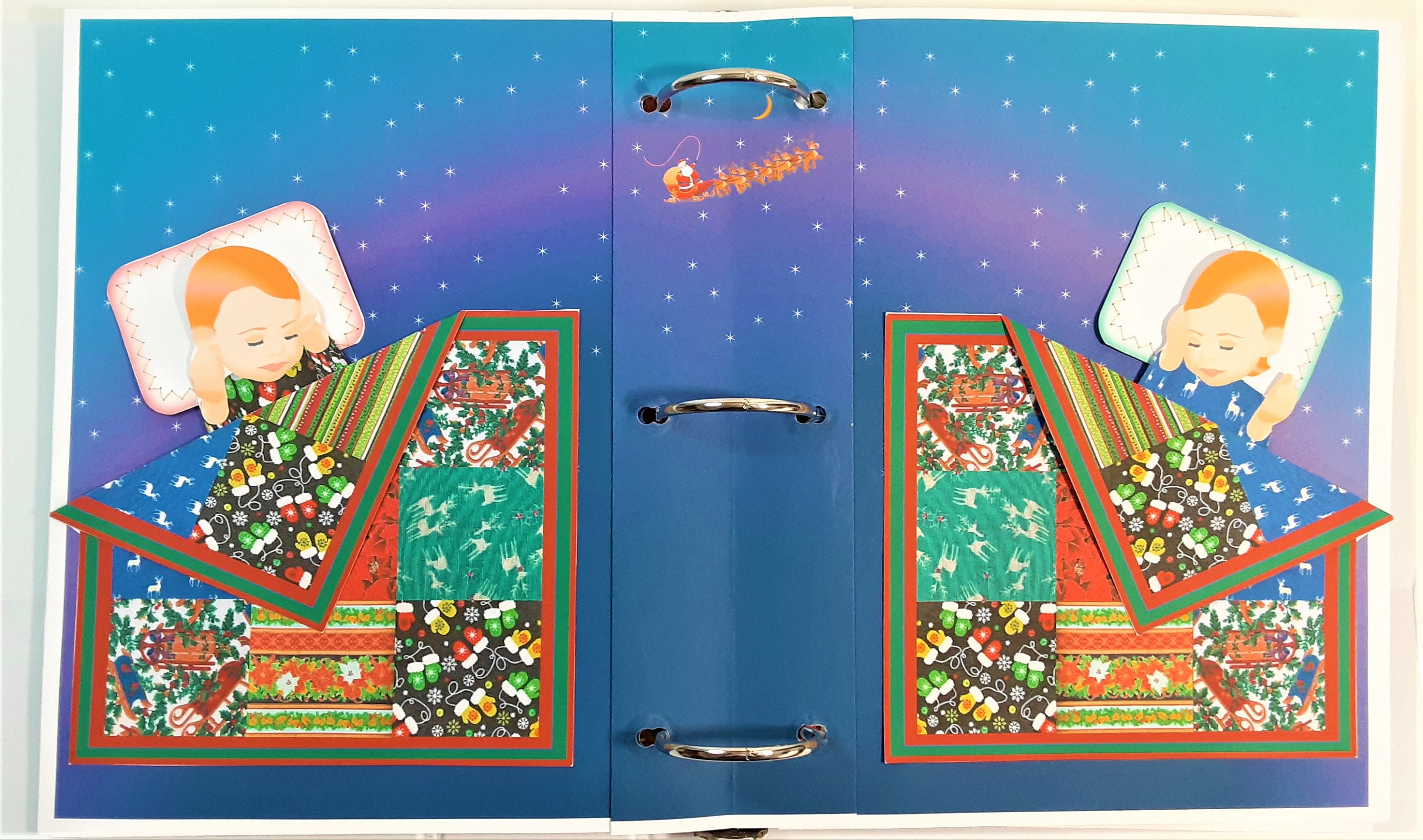 PRINTABLE-DIY Kids Christmas Treasure Book With Surprises Tucked in ...