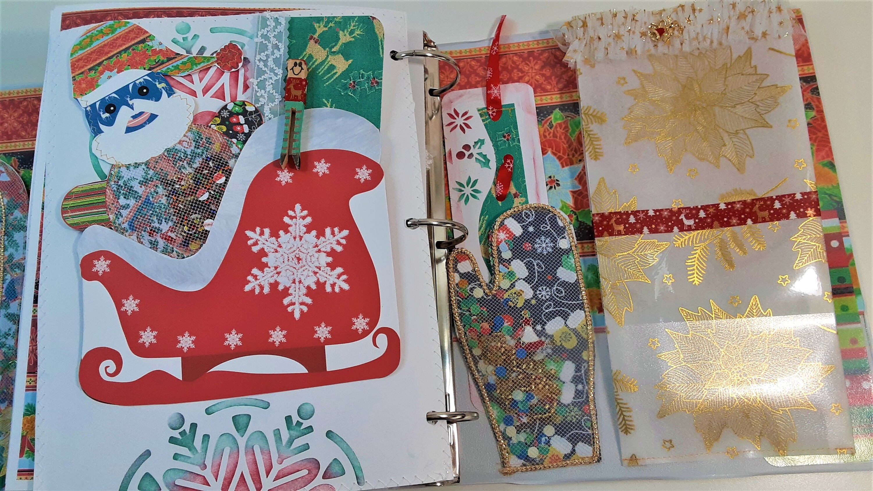 PRINTABLE-DIY Kids Christmas Treasure Book With Surprises Tucked in ...