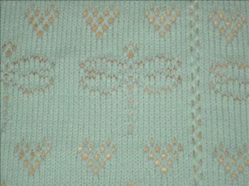 Dragonfly Afghan HAND Knitting Pattern PDF & Instant Download VIDEO ...