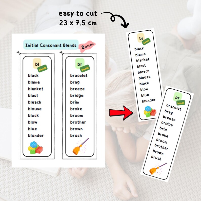 Phonics Cards Printable, Phonics Word Cards, Learn to Read CVC Words ...
