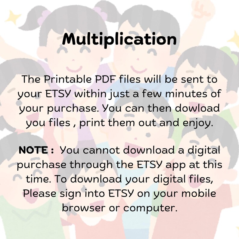 Multiplication Worksheets, Printable PDF Math 3 , 4 , 5 Grade ...