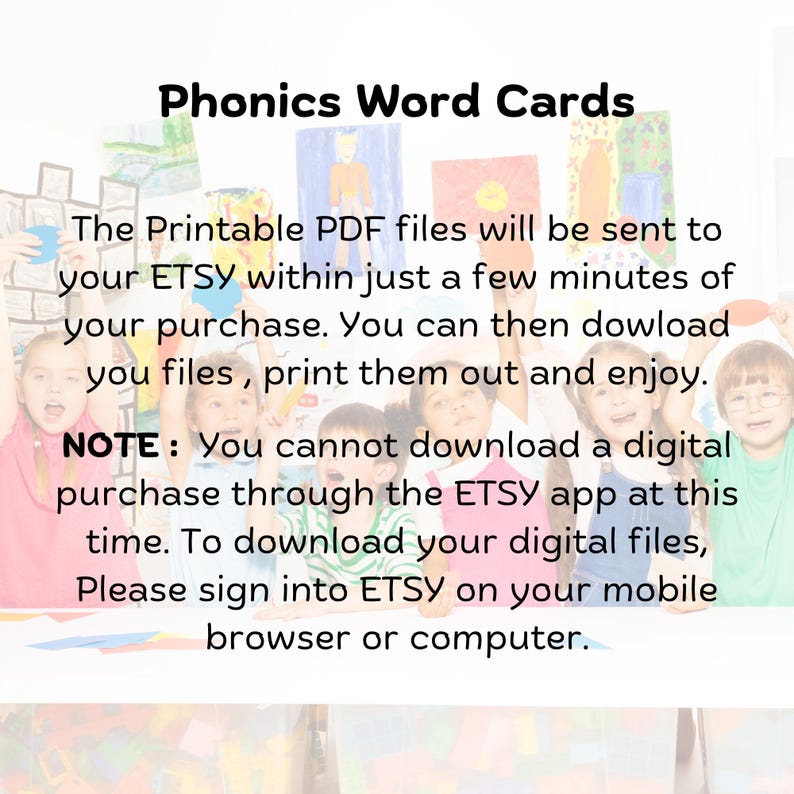 Phonics Cards Printable, Phonics Word Cards, Learn to Read CVC Words ...