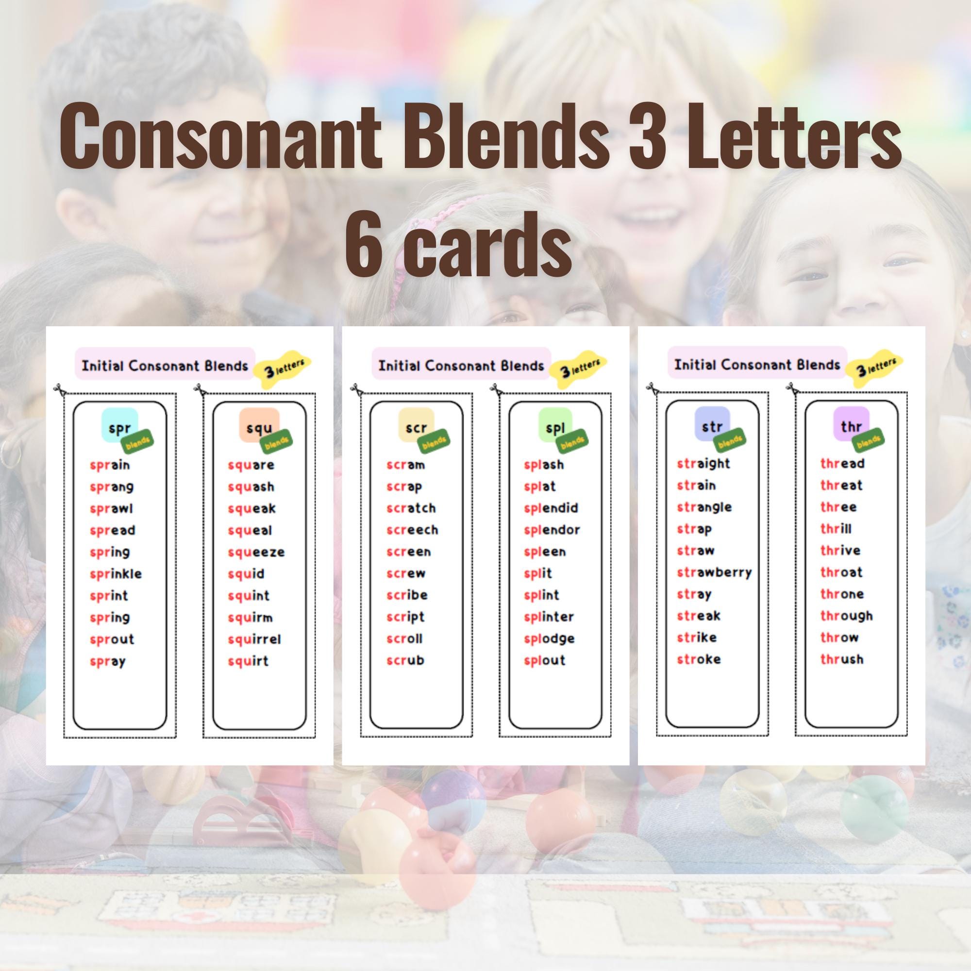 Phonics Cards Printable, Phonics Word Cards, Learn to Read CVC Words ...