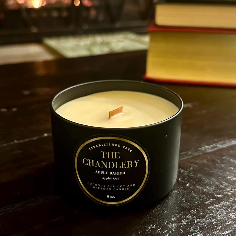 4 Oz Apricot Candle - Etsy