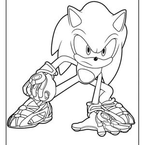 32 SONIC Colouring Pages: A Versatile Activity for All Ages / Sonic and ...