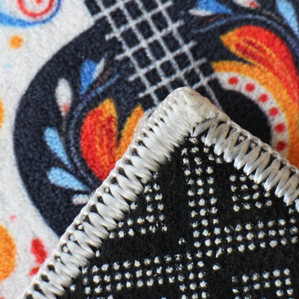 Gold Glitter Rug, Black and Gold Stripes, Easy to Clean, Washable, Non ...