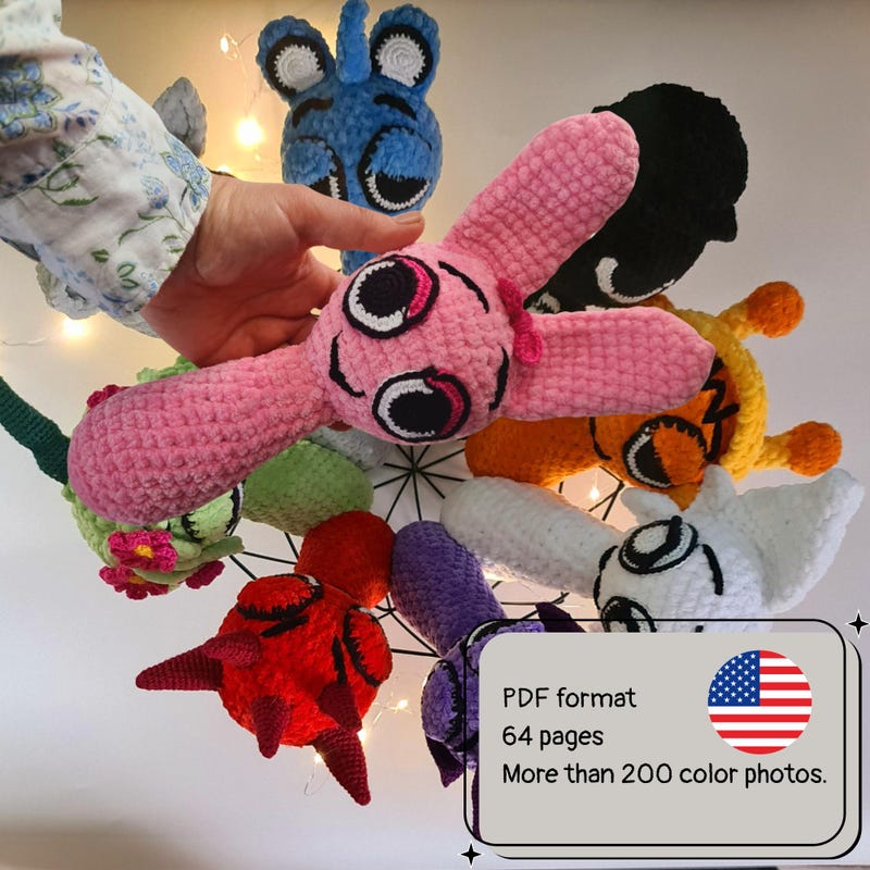 Sprunki Crochet Pattern - Etsy