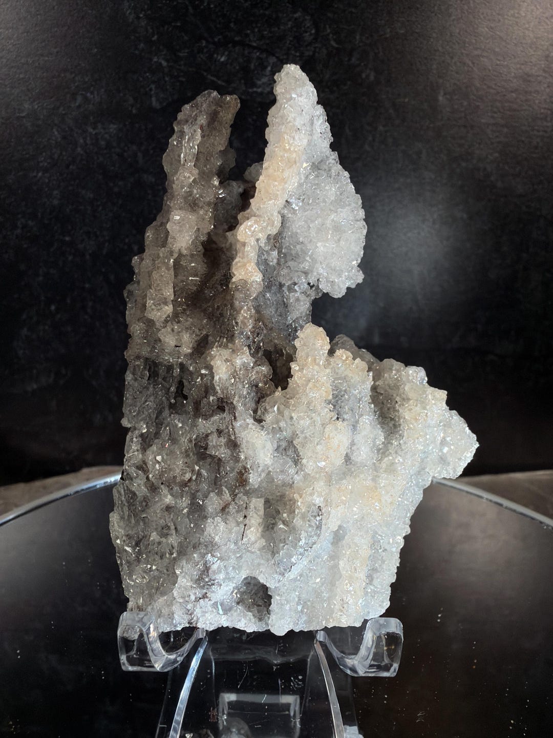Moroccan Stalactite Cave Calcite Crystal – Sparkling Sugar Coating - Etsy