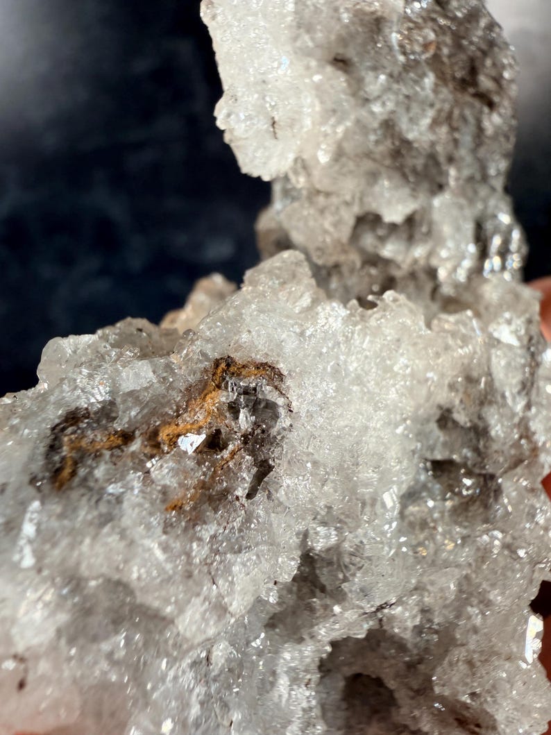 Moroccan Stalactite Cave Calcite Crystal – Sparkling Sugar Coating - Etsy