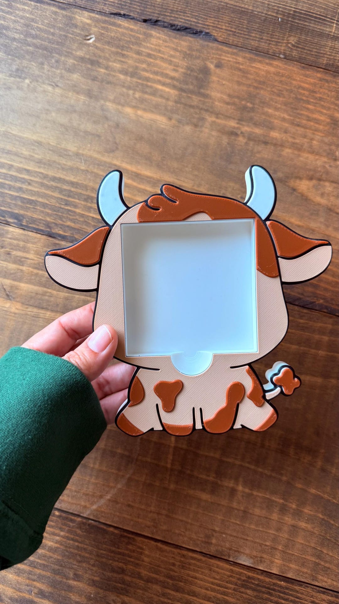 Cow Sticky Notes Holder - Etsy