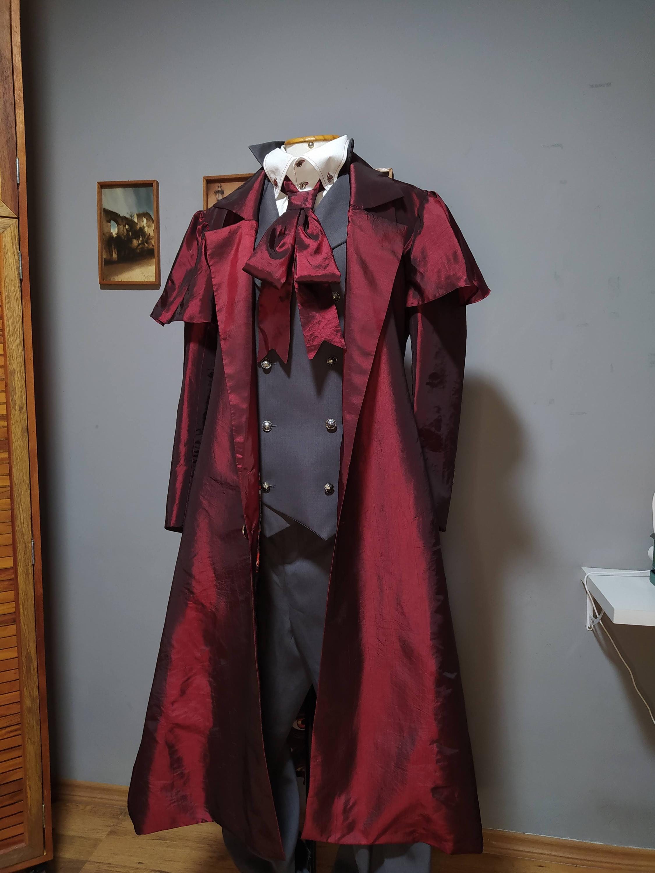 Alucard Hellsing Cosplay Coat — Premium Made-to-measure (COAT ONLY ...