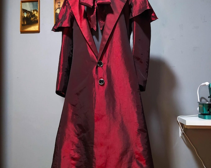 Full Set Tailored Vampire Goth (includes Coat, Vest, Pants, Shirt ...