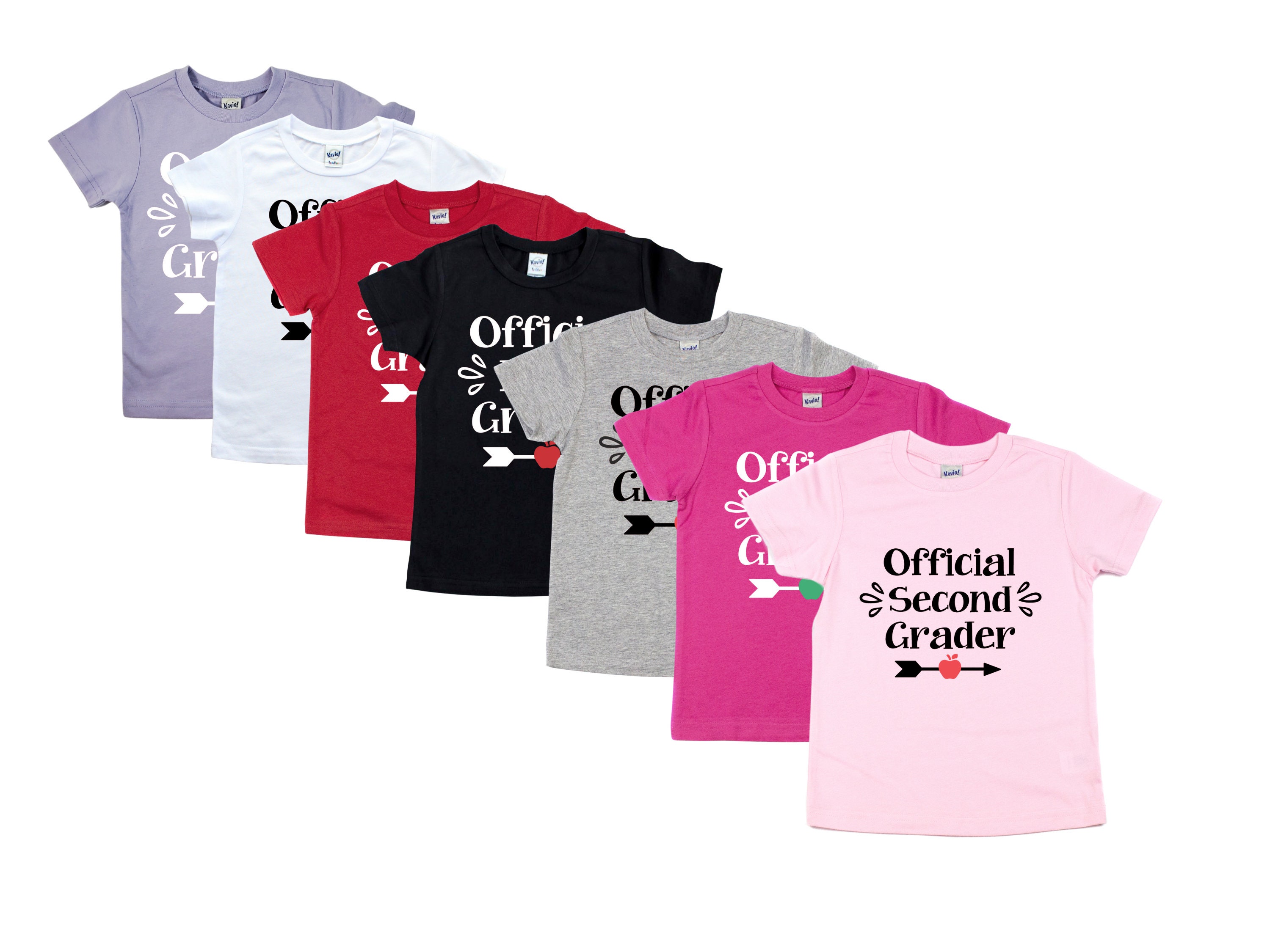 Official Second Grader Girls back to School Shirt Back to | Etsy