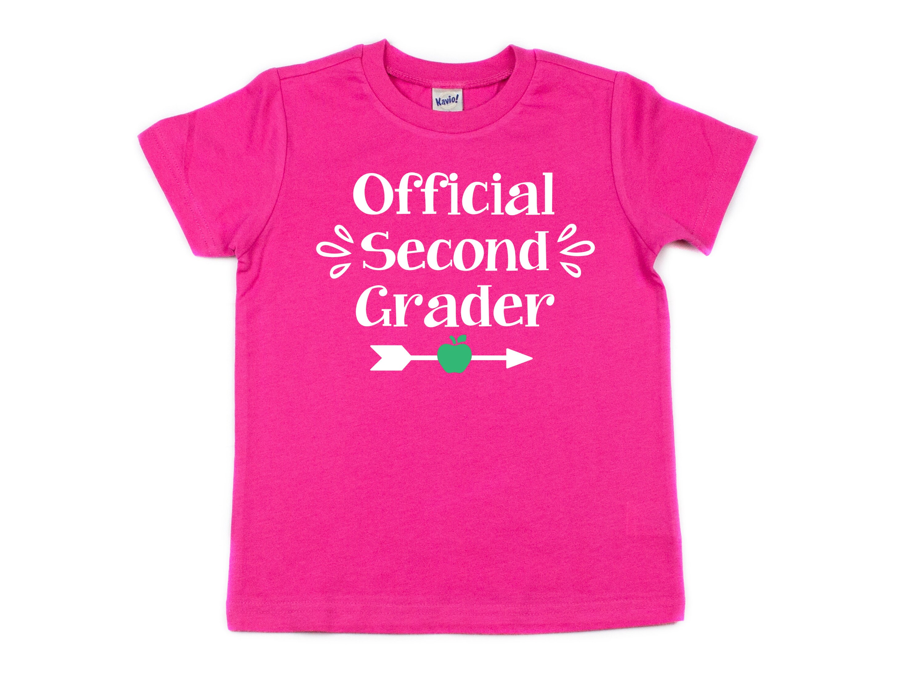Official Second Grader Girls back to School Shirt Back to | Etsy