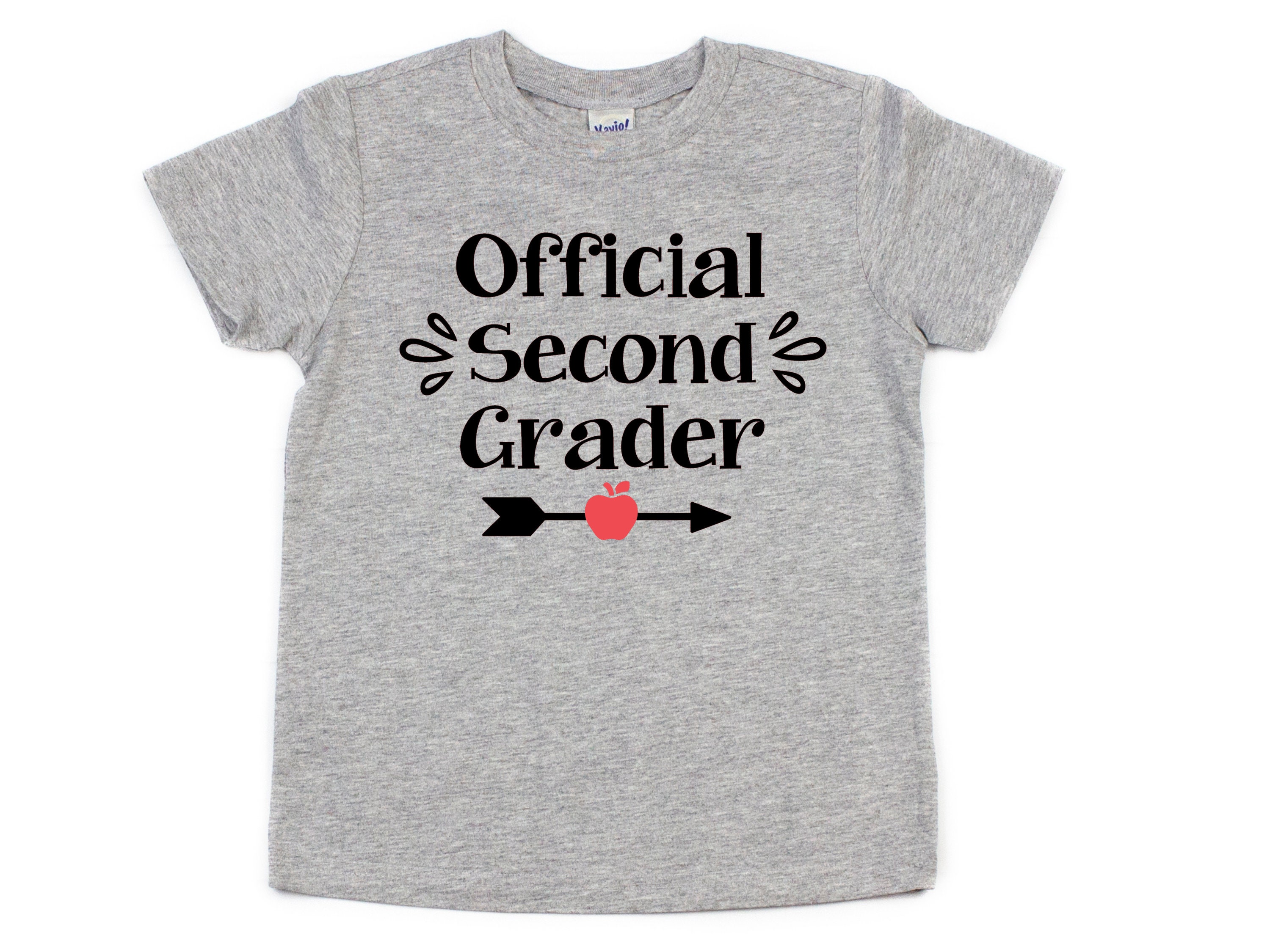 Official Second Grader Girls back to School Shirt Back to | Etsy