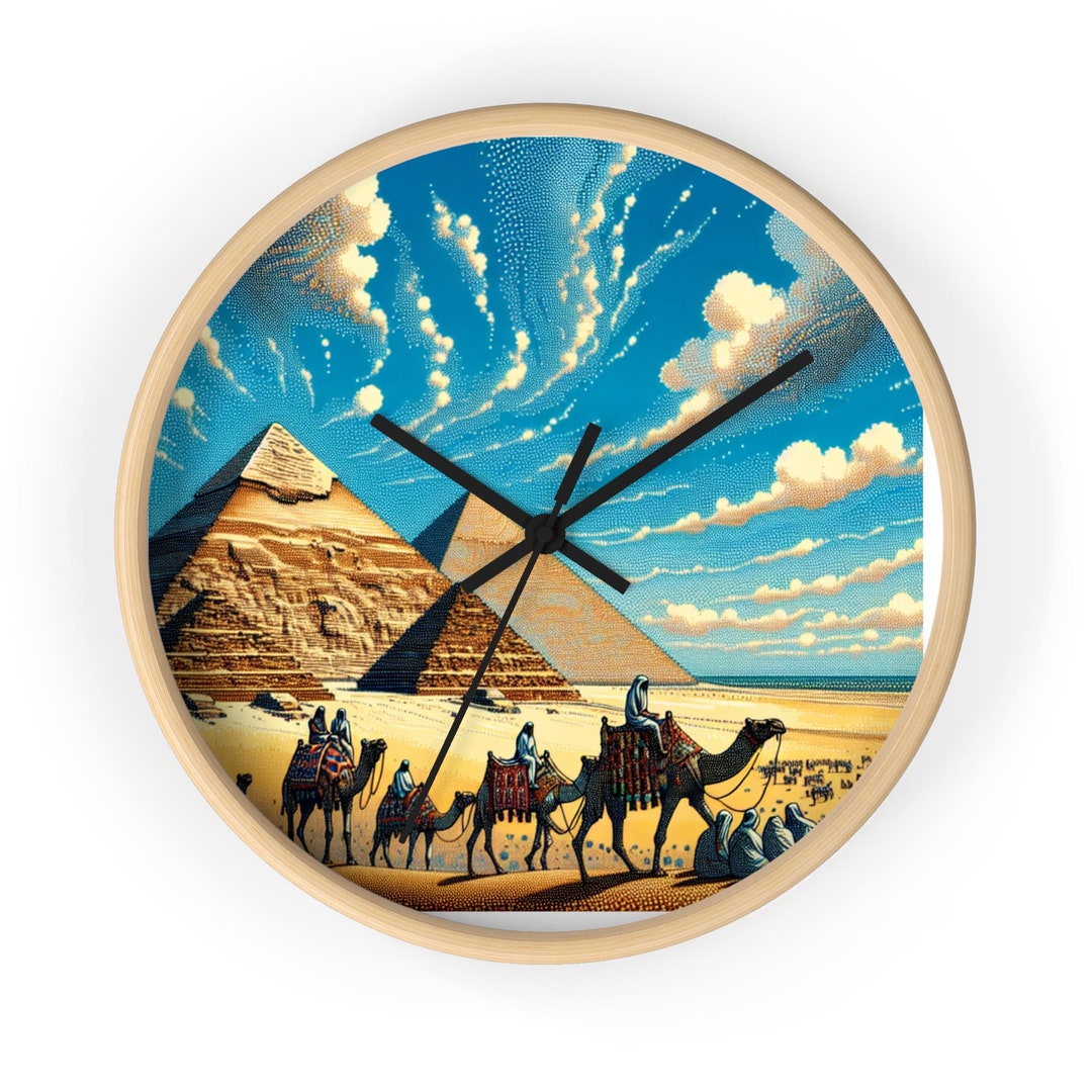 Desert Dreams Wall Clock - Bohemian Home Decor, Unique Gift for ...