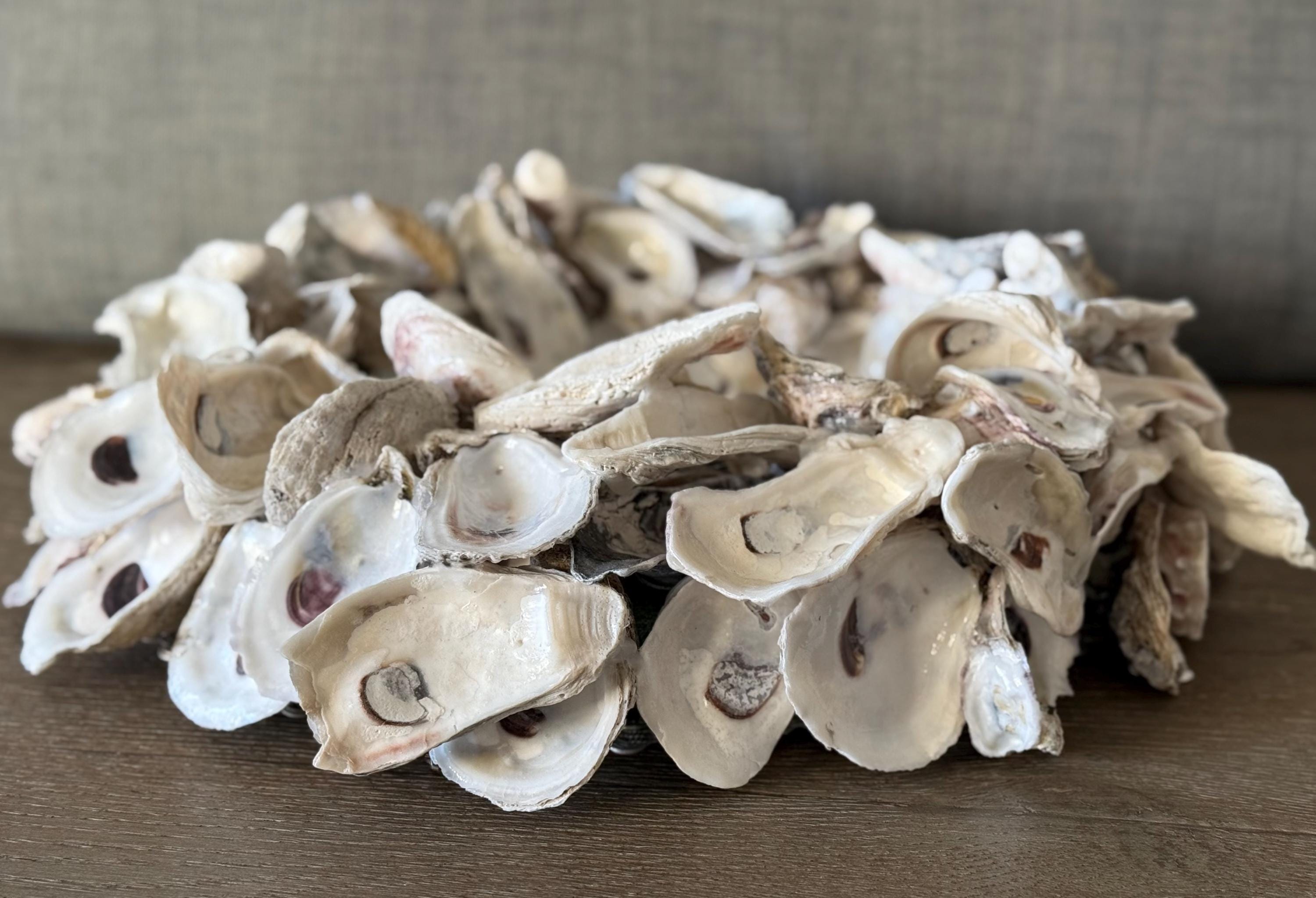 Oyster Shell Centerpiece Wreath - Etsy