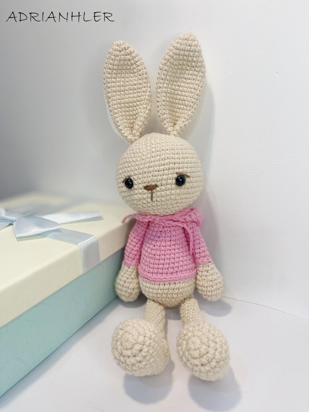 Crochet Pattern Realistic Mini Bunny Rabbit Amigurumi English PDF ...