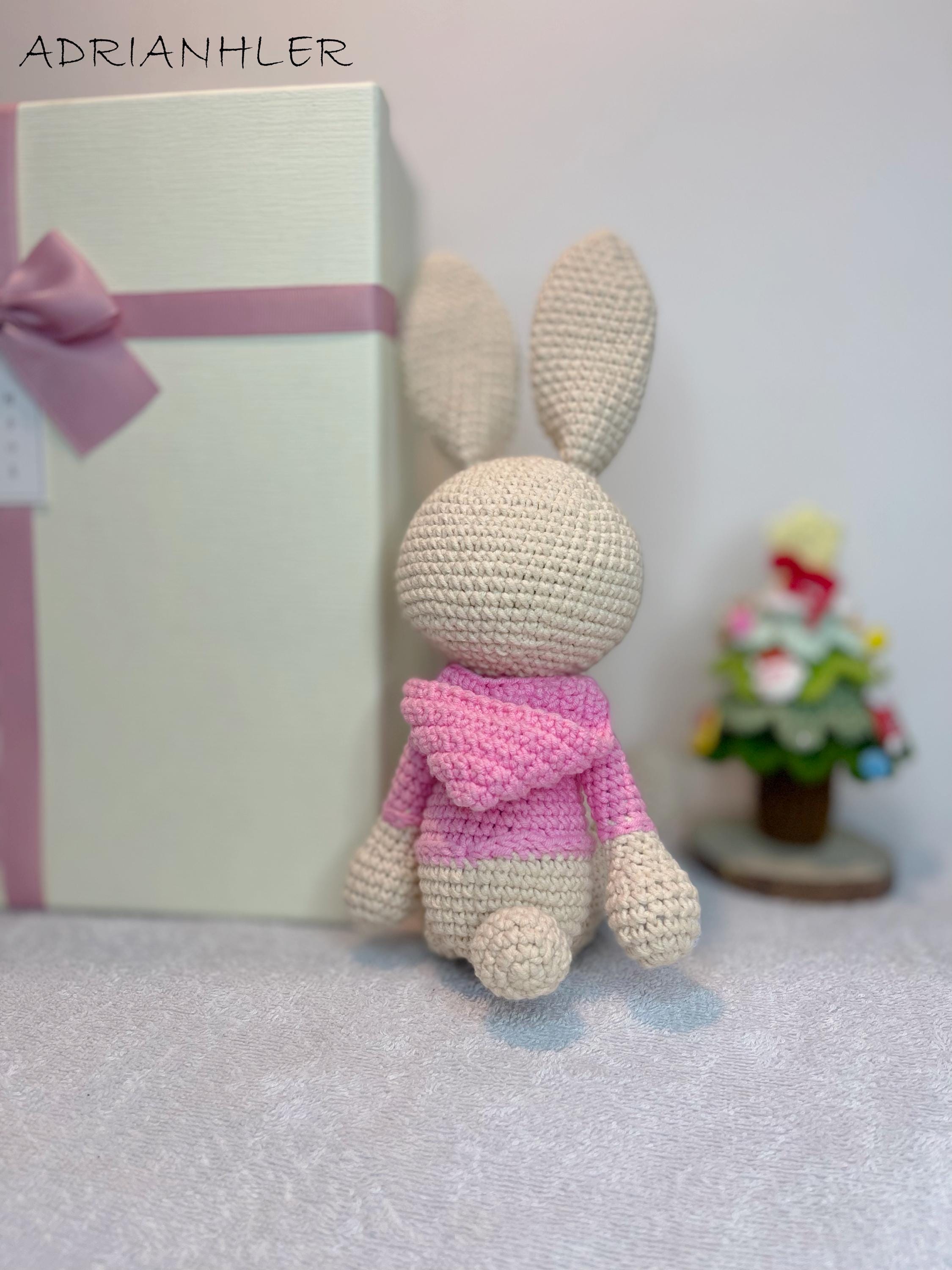 Crochet Pattern Realistic Mini Bunny Rabbit Amigurumi English PDF ...