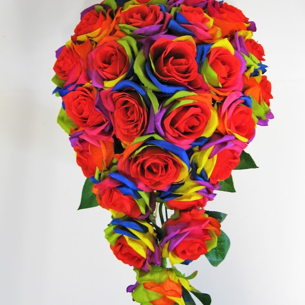 Rainbow Bouquet - Etsy