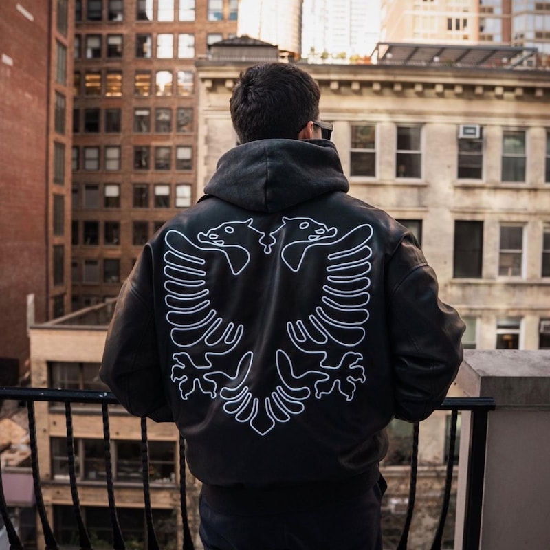 Eagle leather jacket women - Etsy.de