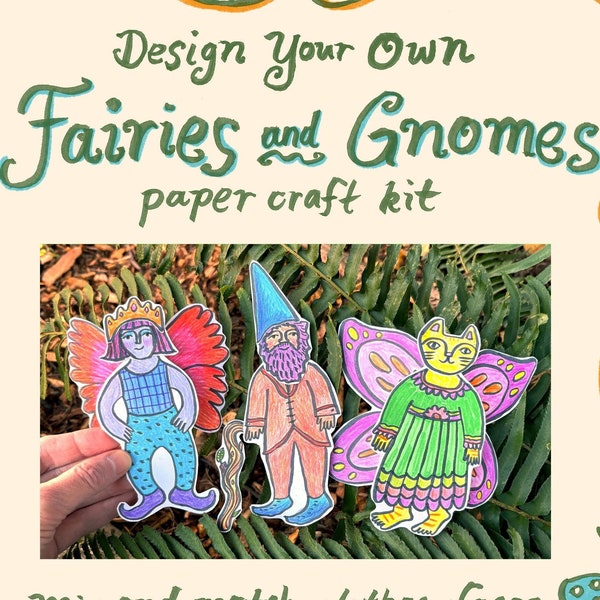 Fairy Paper Doll - Etsy