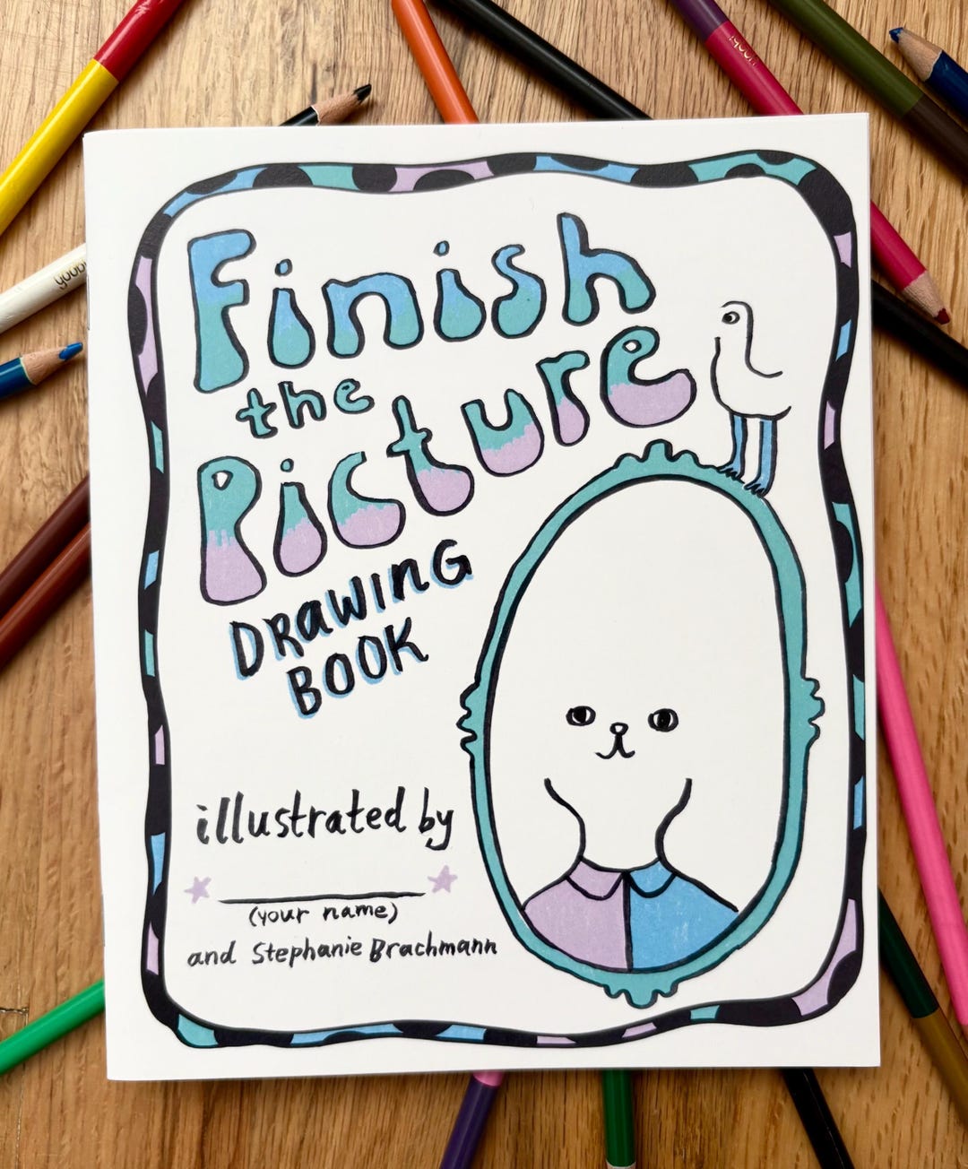 Finish the Picture PRINTABLE Drawing Book - Activity Zine for Drawing ...